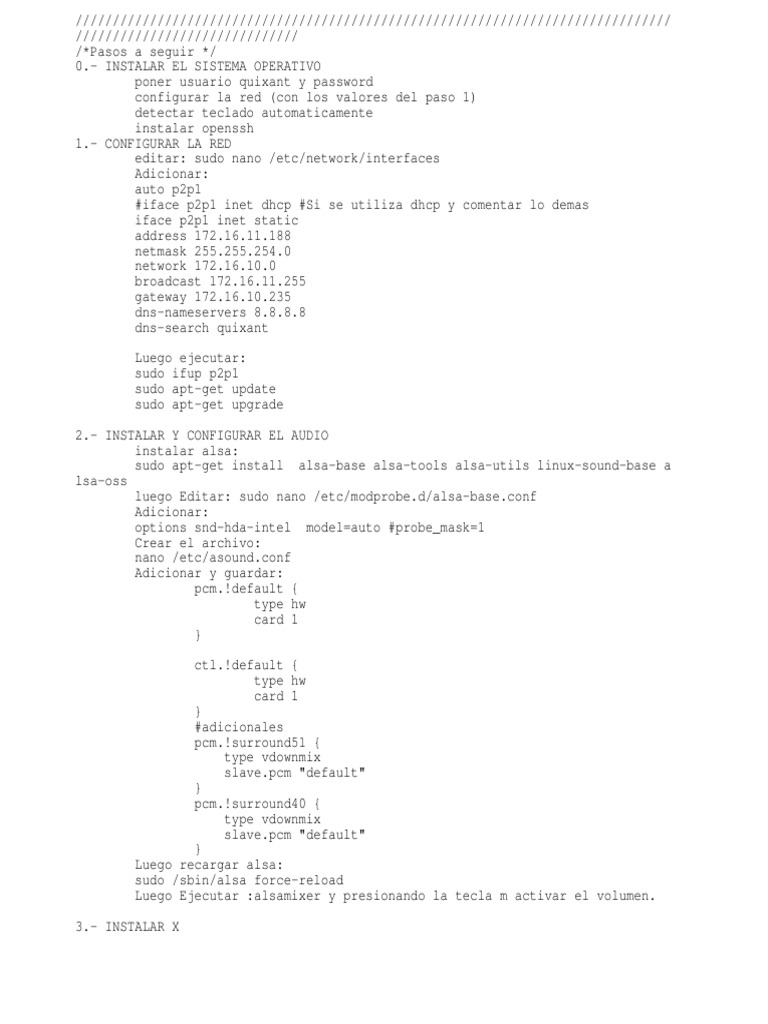 Instalacion Quixant | PDF | Software | Ingeniería Informática