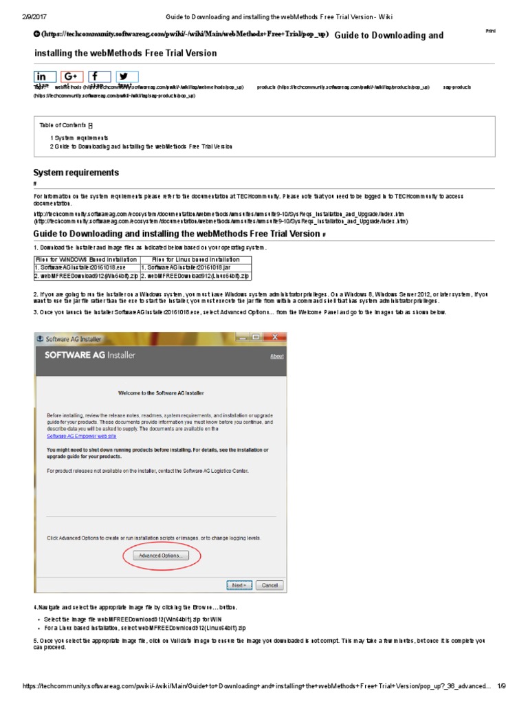 A Step-by-Step Guide to Downloading and Installing the webMethods Free ...