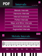 Interval Song Reference Chart | PDF