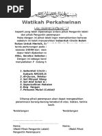 Checklist Tunang | PDF