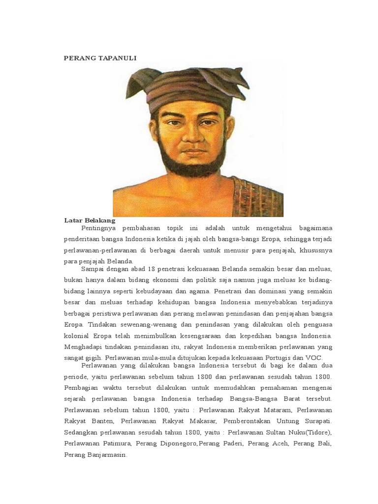 Perang Tapanuli | PDF