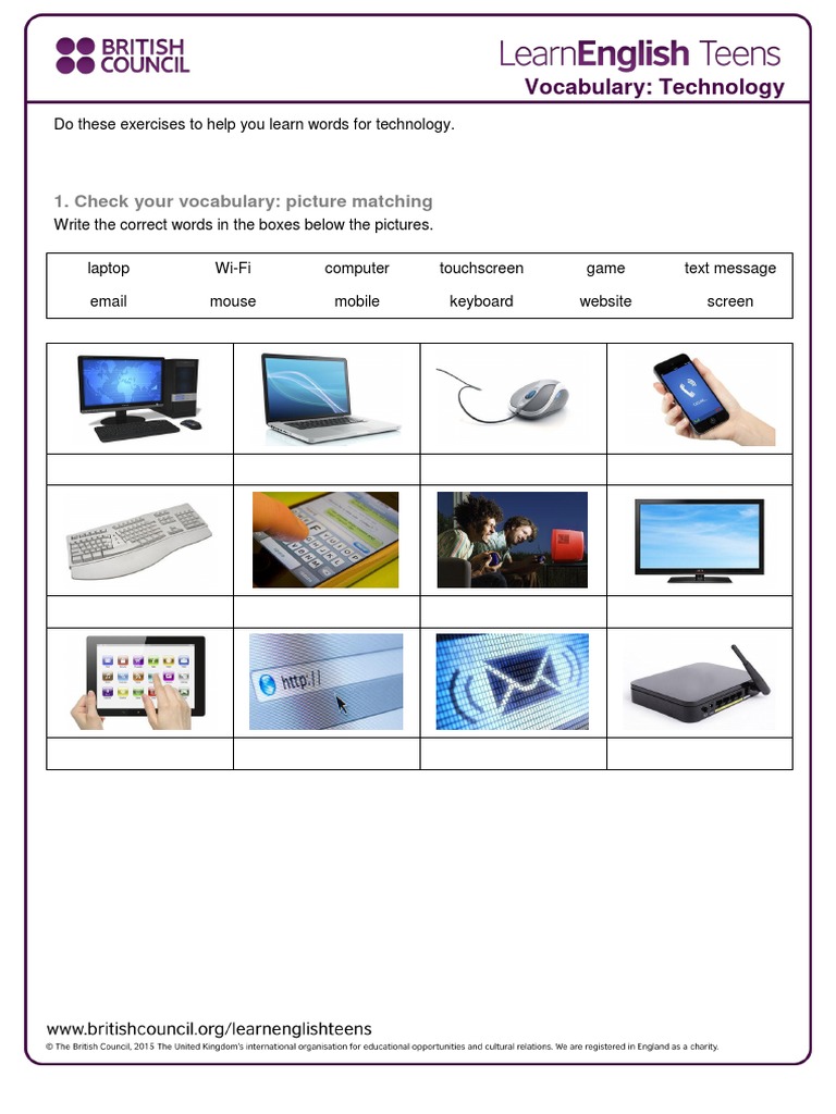Technology - Exercises 0 | PDF | Games & Activities | Computers