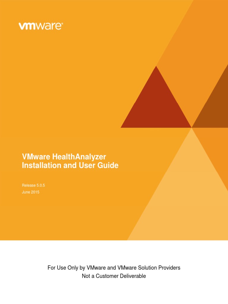 VMware Health Analyzer Install and User Guide v5.0.5 en | PDF | Proxy Server | Command Line ...
