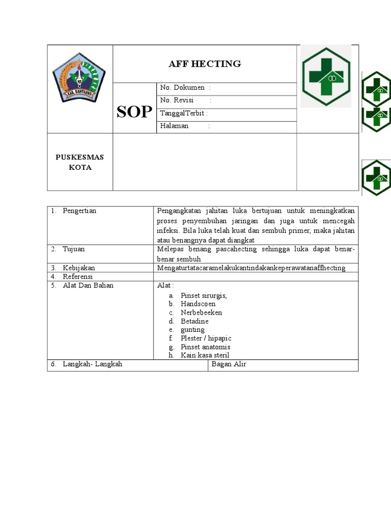 Sop Aff Hecting | PDF