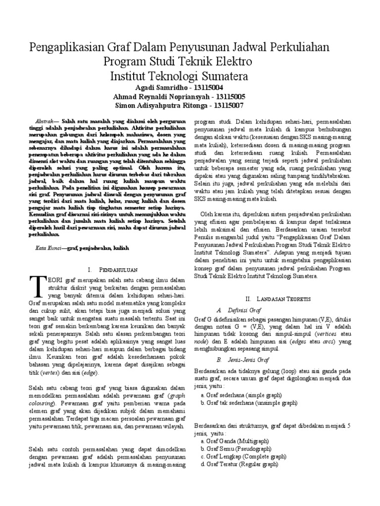 Paper Struktur Diskrit | PDF