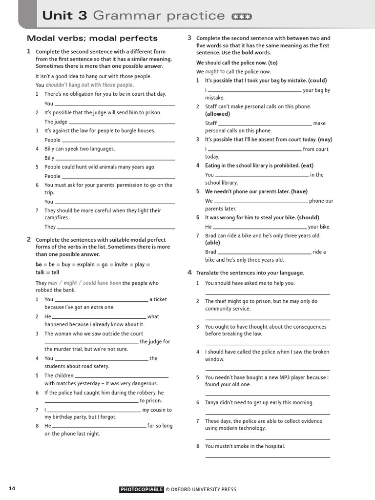 Modales Perfectos | PDF | Linguistic Typology | Linguistics