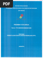 PTK 005 Dengan Perubahan Lampiran - 10112020 | PDF