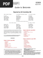 506r 05 16 Guide To Shotcrete | PDF | Concrete | Building Engineering