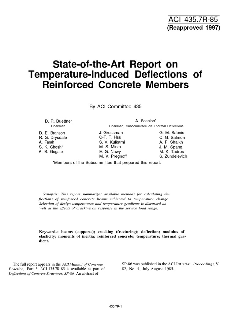 4357r 85 PDF | PDF | Beam (Structure) | Bending