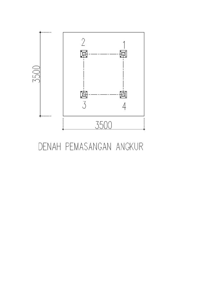 Detail Angktual Pemasangan Angkur | PDF