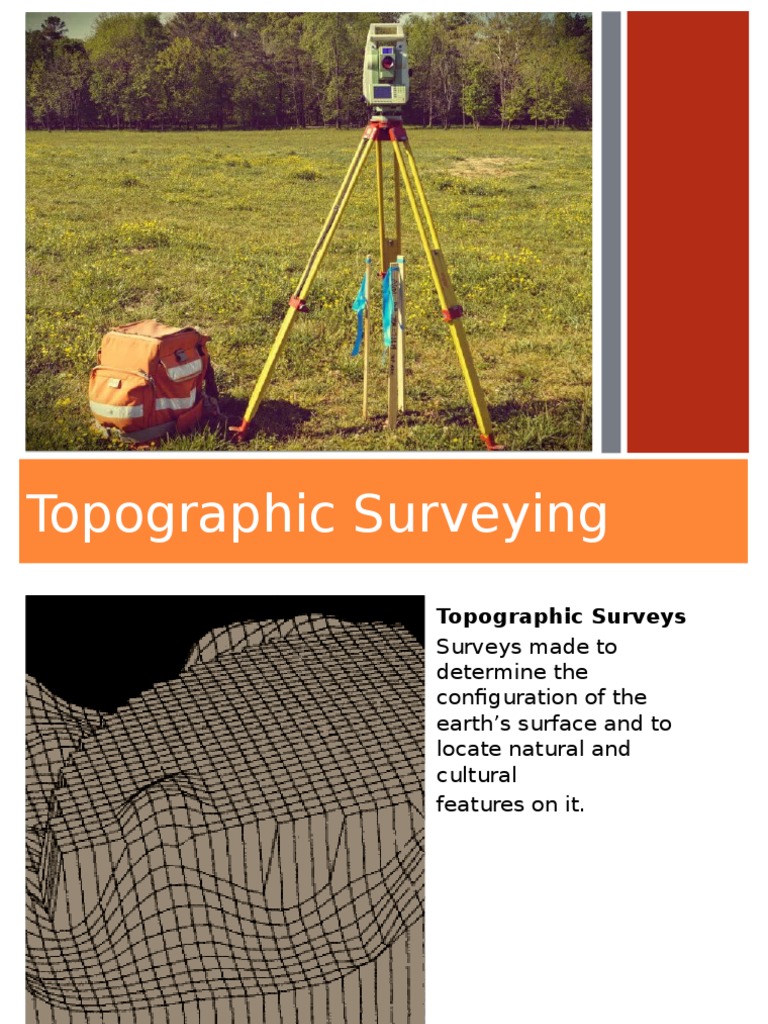 Surveying powerpoint | Lidar | Contour Line