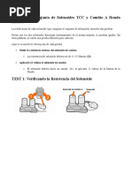 Entradas de La PCM | PDF | Sensor | Transmisión automática
