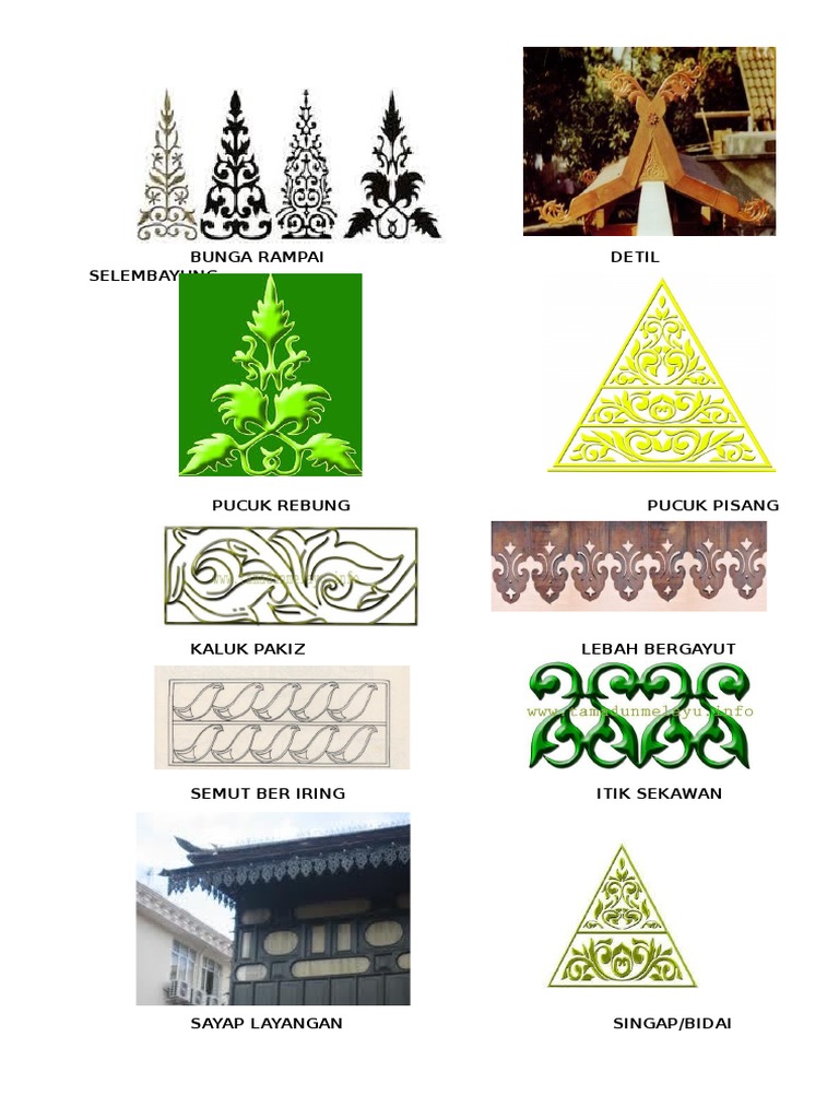 Ornamen Melayu | PDF