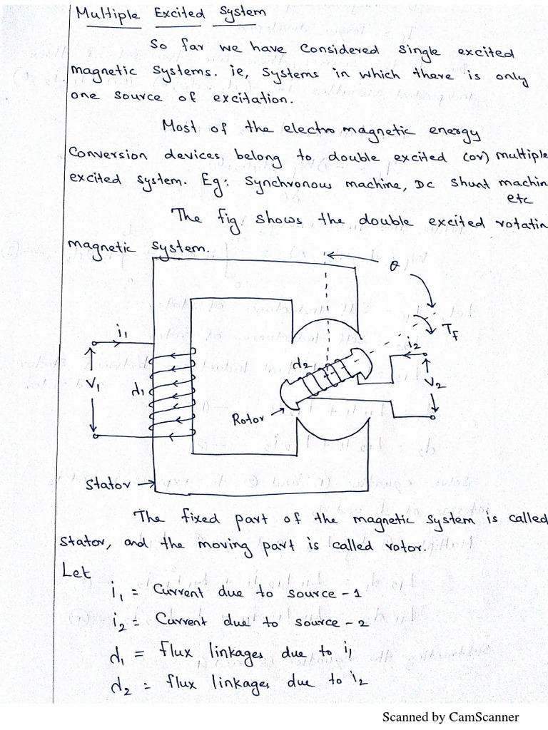 Multiple Excited System | PDF