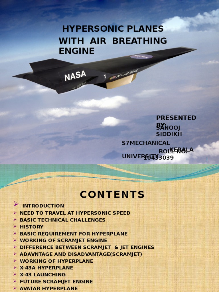 Nasa Hypersonic Engine