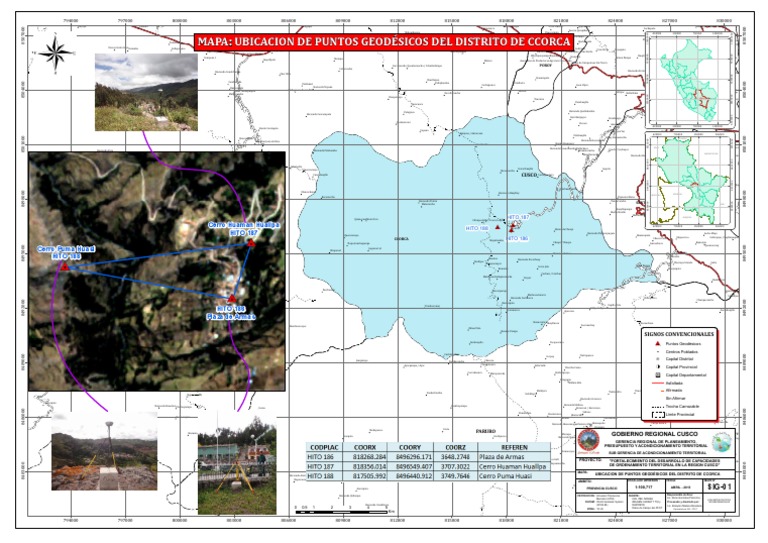Mapa Ccorca | PDF