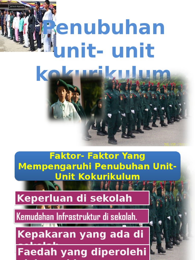 Penubuhan Unit - Unit Kokurikulum | PDF