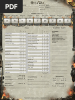 Black Crusade Character Sheet | PDF