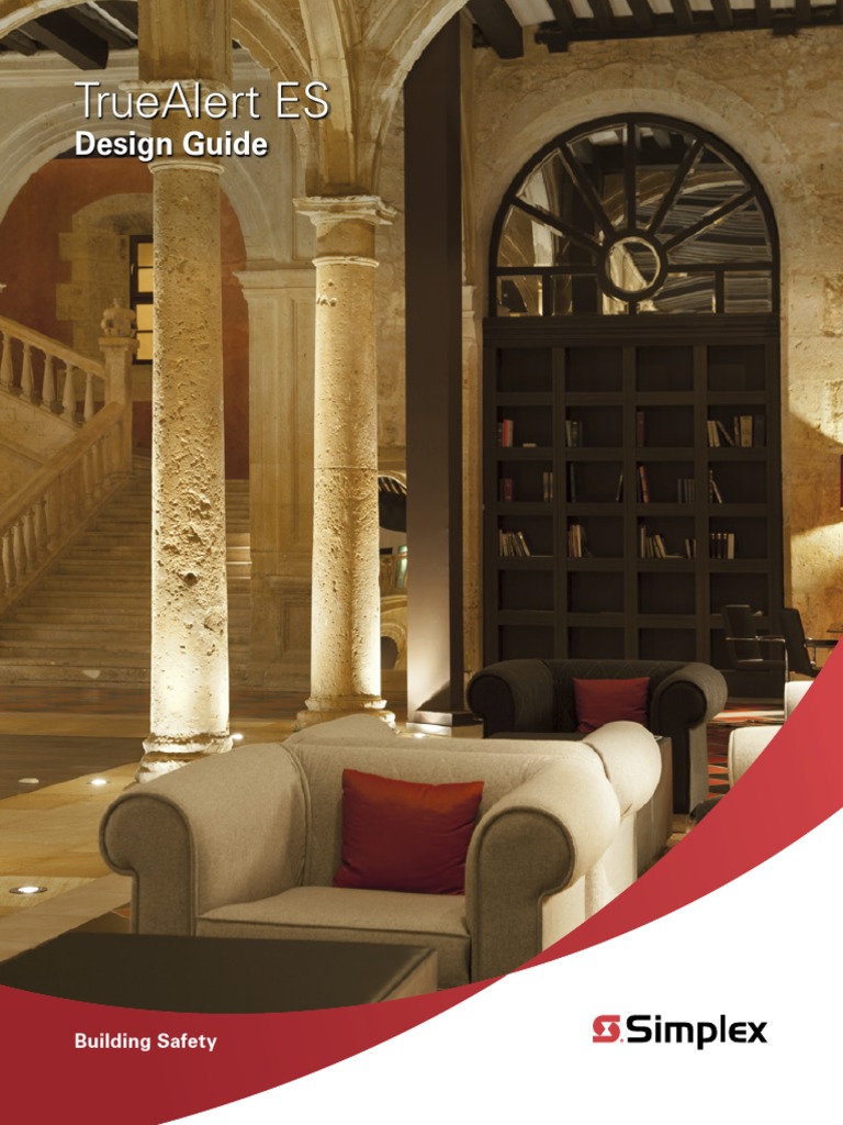 Simplex TrueAlert ES Design Guide | PDF | Electrical Wiring | Power Supply