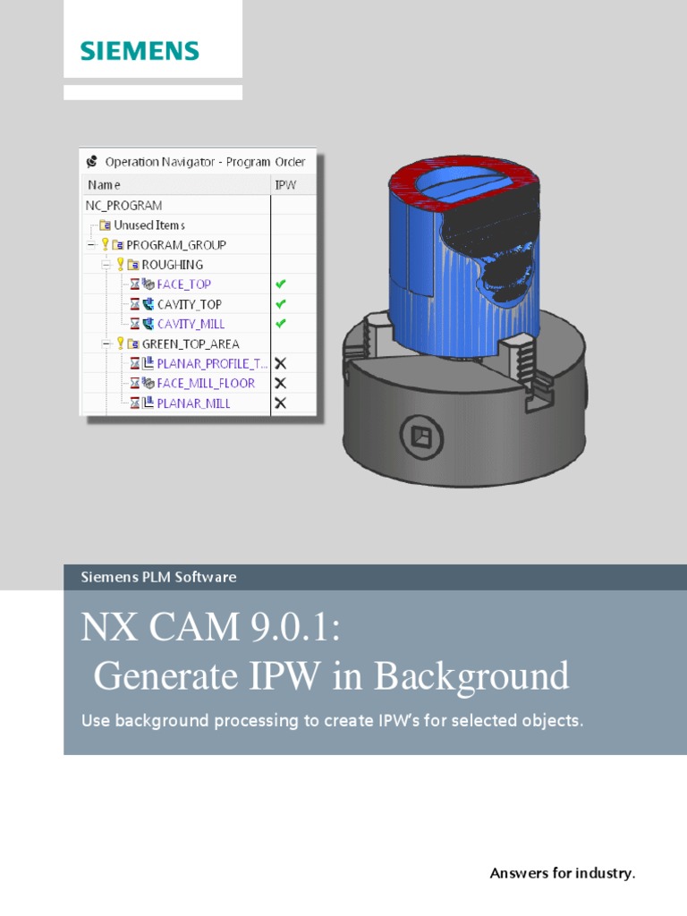 Generate IPW in Background | PDF | Product Lifecycle | Siemens