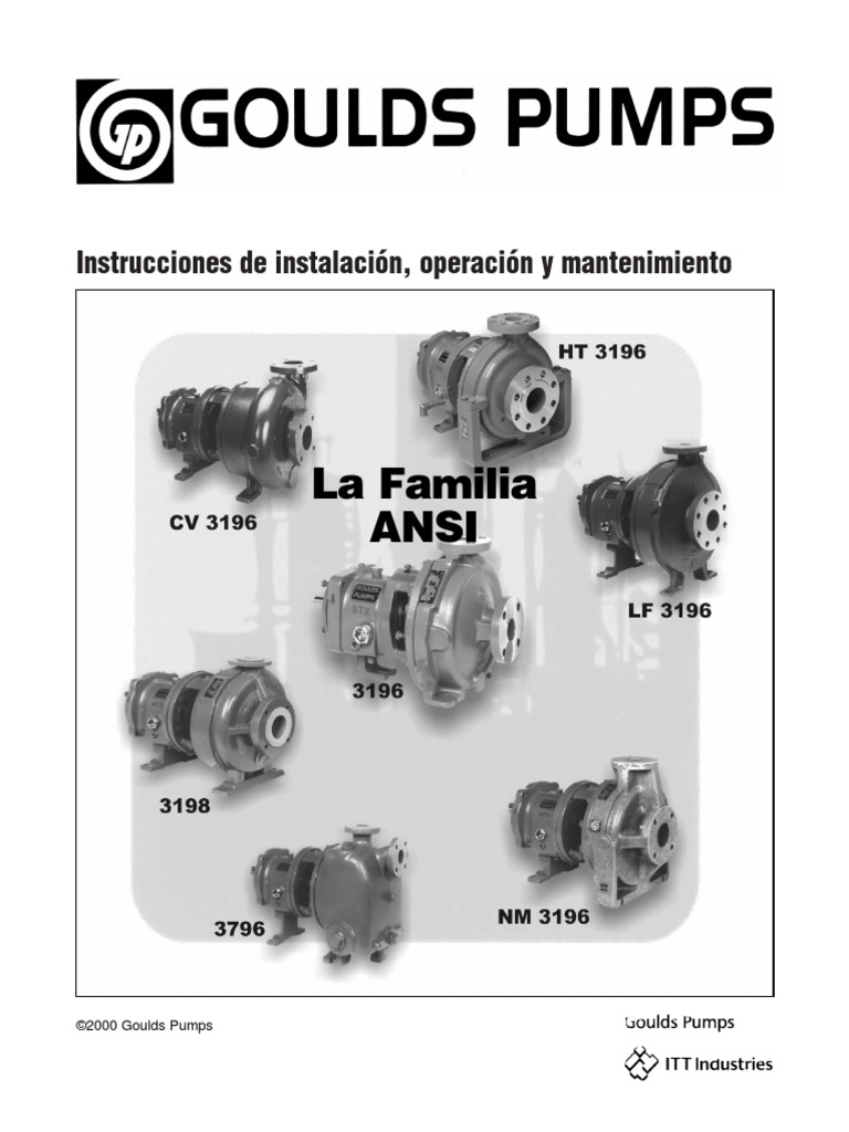 Bomba Goulds Pumps | Tornillo | Bomba