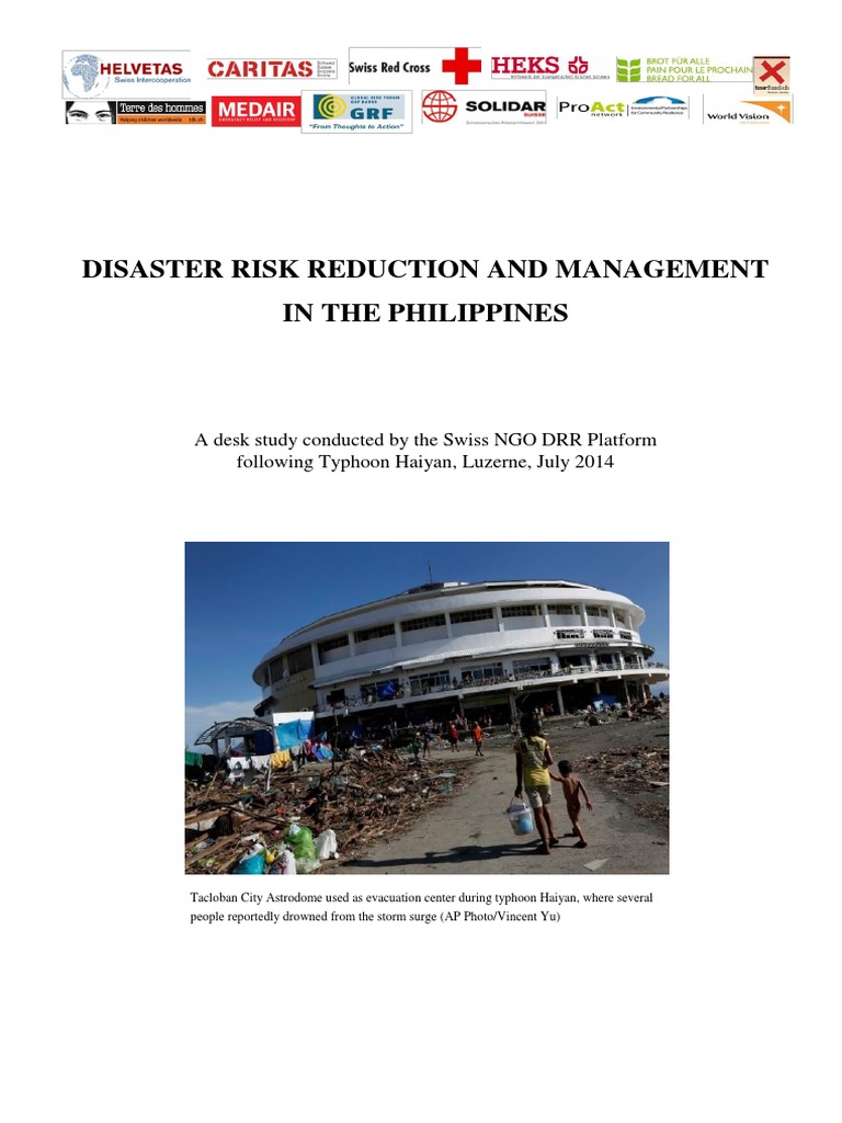 Disaster Risk Reduction and Management in The Philippines | PDF ...