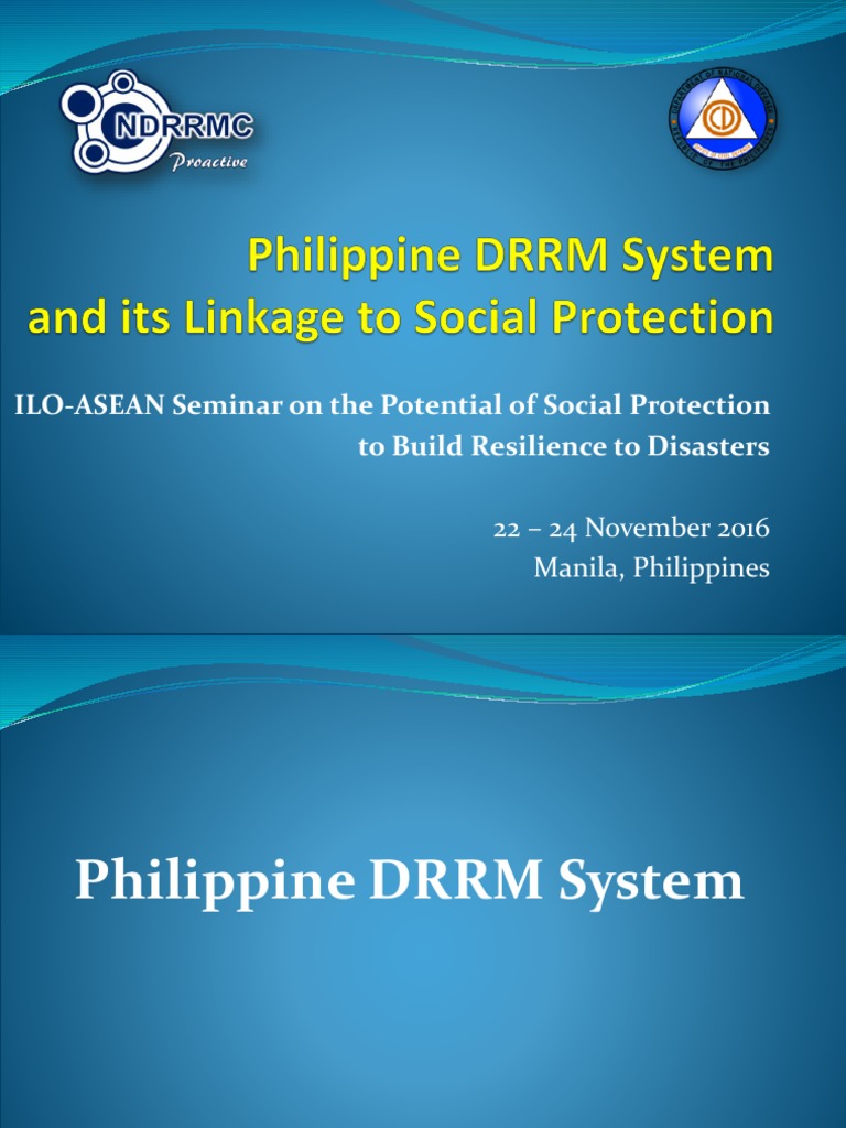Philippine DRRM System | PDF | Emergency Management | Disaster Risk ...