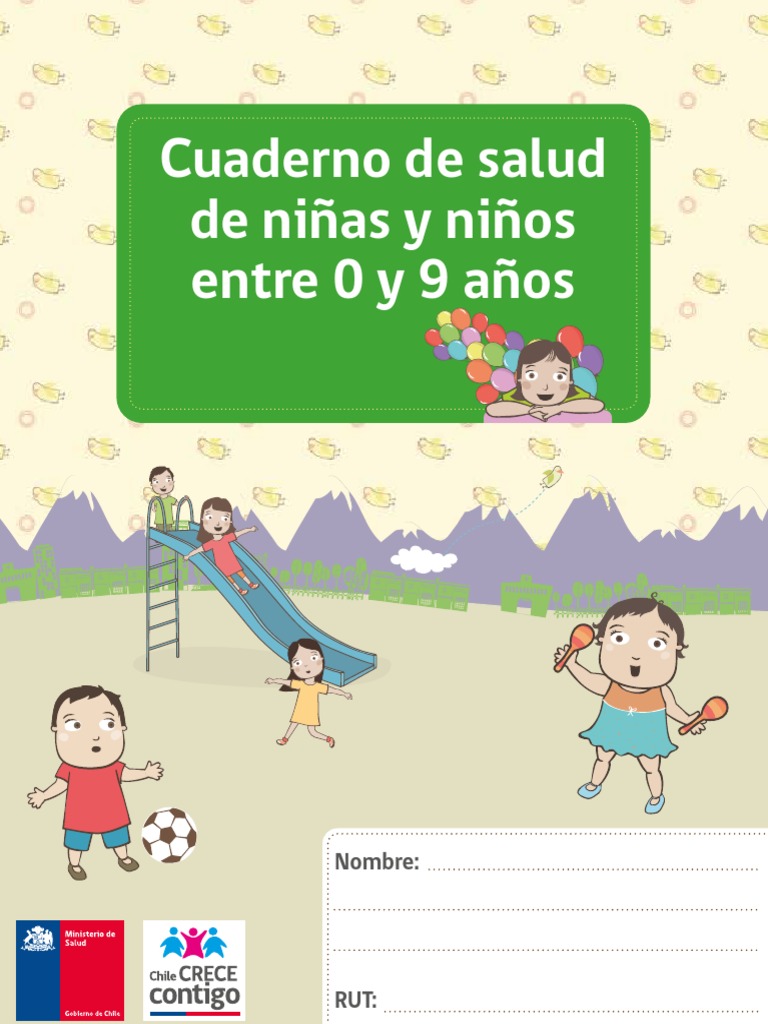 Cuaderno de Salud Infantil 0-9 Años | PDF | Diente humano | Jardín de ...