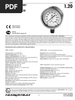 En 837-1 | PDF | Pressure Measurement | Pascal (Unit)