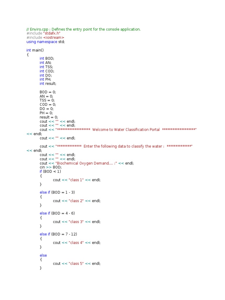 Using Namespace Int Int Int Int Int Int Int Int: #Include #Include | PDF | Earth Sciences ...