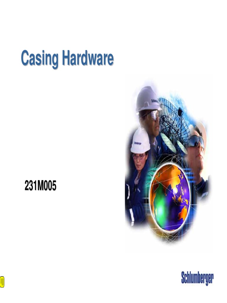 Schlumberger - Casing Hardware | PDF | Casing (Borehole) | Valve