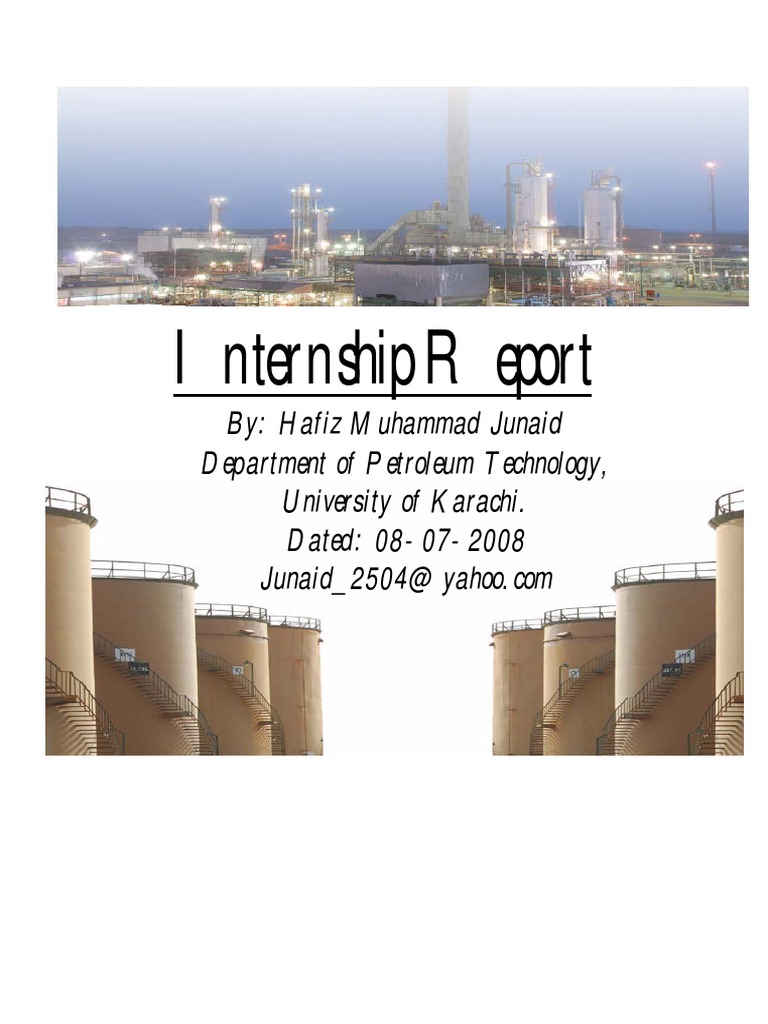PRL Internship Report | PDF | Boiler | Oil Refinery