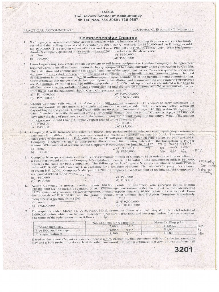 FAR 1 (CPA Review Material) | PDF