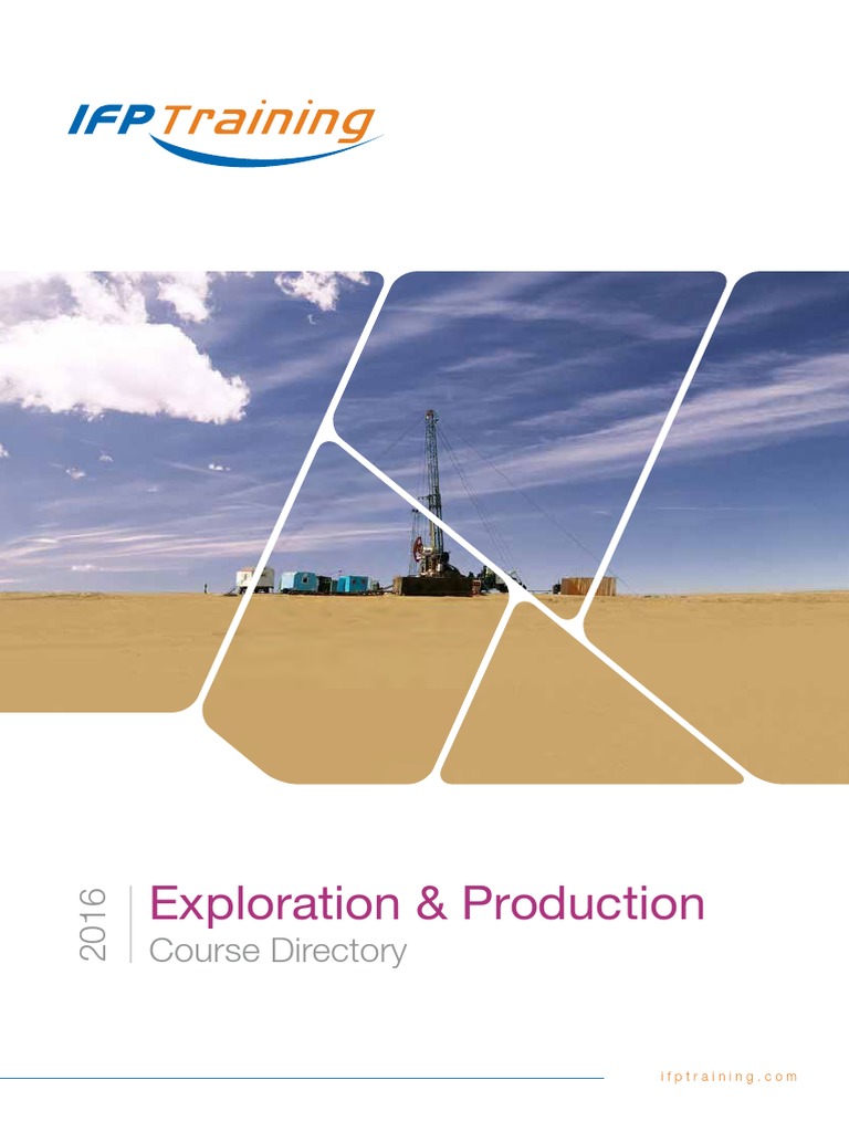IFP Training Exploration Production Catalog | PDF | Professional ...