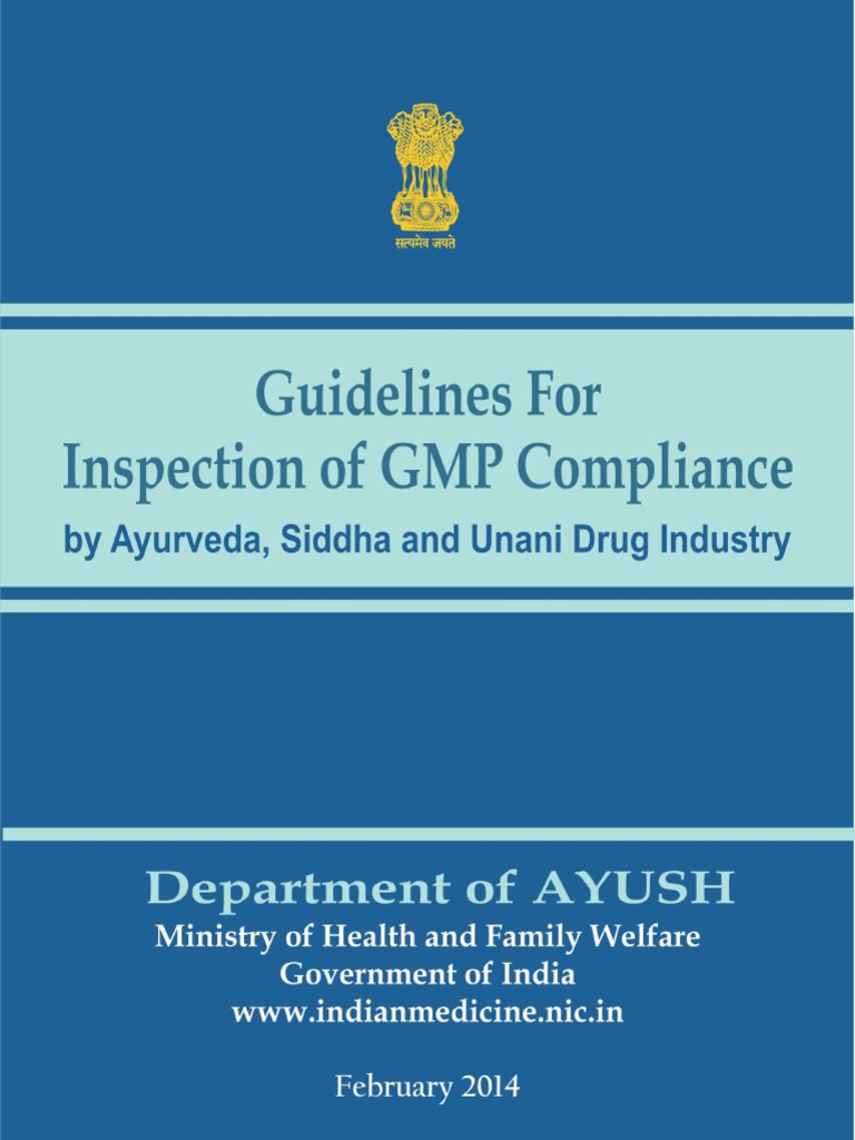 Guidelines For Inspection of GMP Compliance PDF | PDF