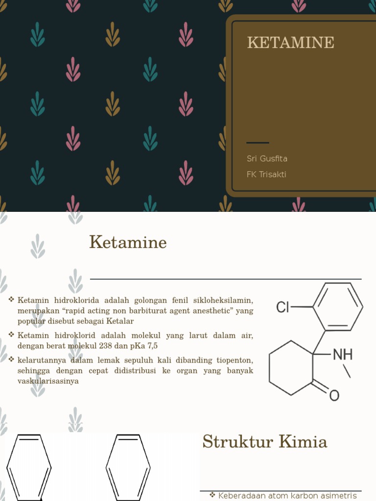 Ketamine | PDF | Pengembangan Diri