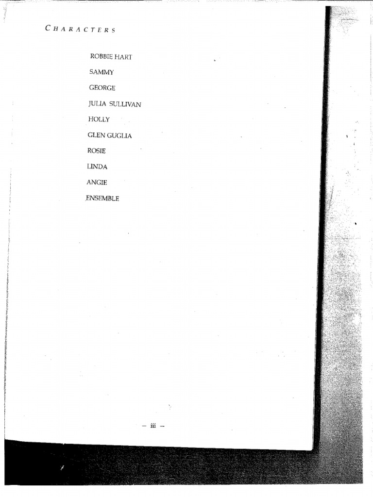 The Wedding Singer Full Script PDF | PDF