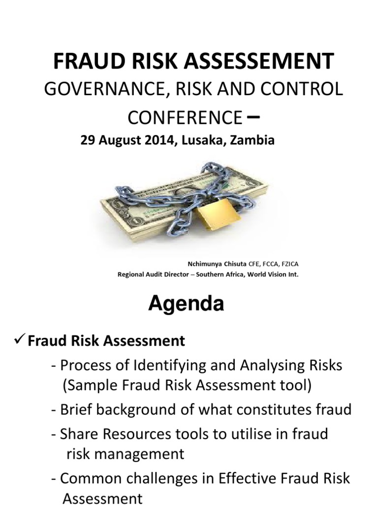 fraud risk assessment | Risk Assessment | Risk