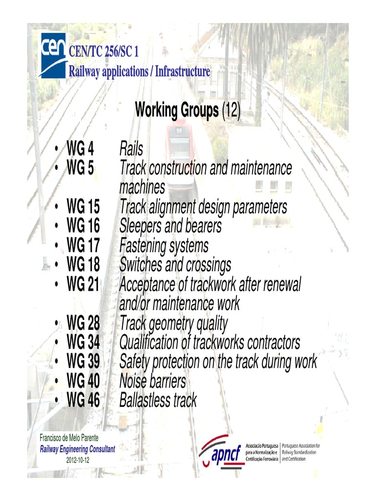 Normas En-Rail-Code PDF | PDF | Track (Rail Transport) | Rail Transport