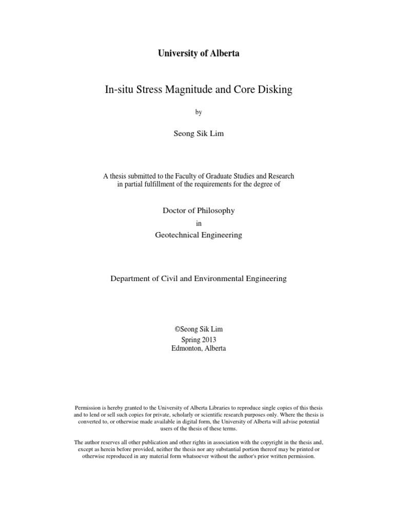 Core Discing Lim - Seong Sik - Spring 2013 | PDF | Stress (Mechanics ...