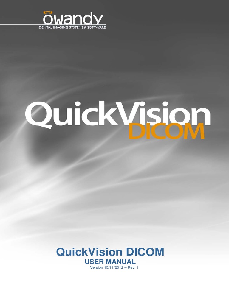 QuickVision DICOM - v1 | PDF | Installation (Computer Programs) | Random Access Memory