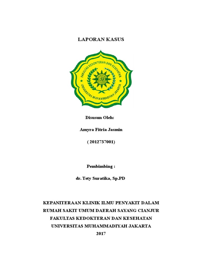 Laporan Kasus SLE dan Komplikasi | PDF