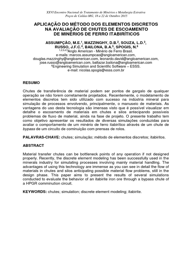 Metodo Dos Elementos Discretos | PDF | Colisão | Força