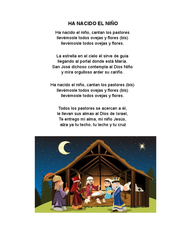 Villancicos de Navidad | PDF | Vacaciones de invierno | Navidad