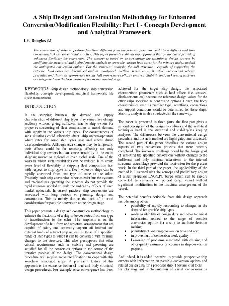 Ship Design Process | Download Free PDF | Structural Load | Naval ...
