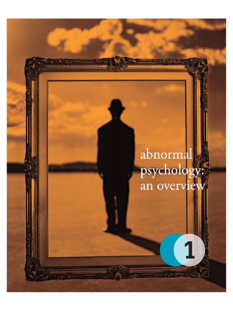 Overview of Abnormal Psychology | PDF | Dsm 5 | Diagnostic And ...