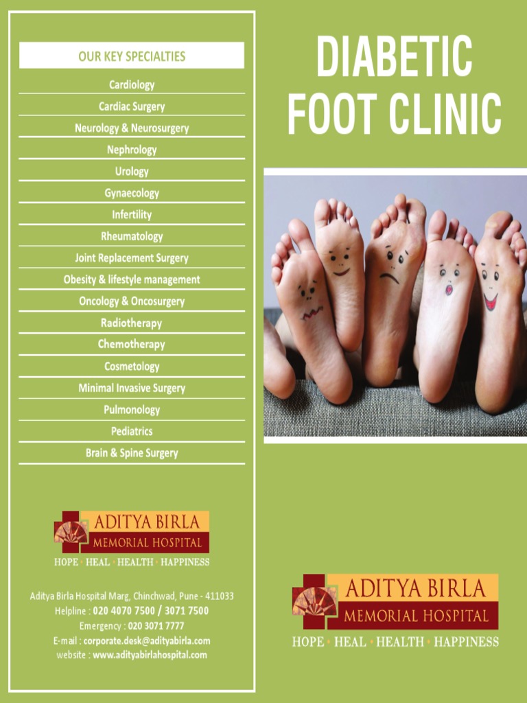 Diabetic Foot Care Brochure