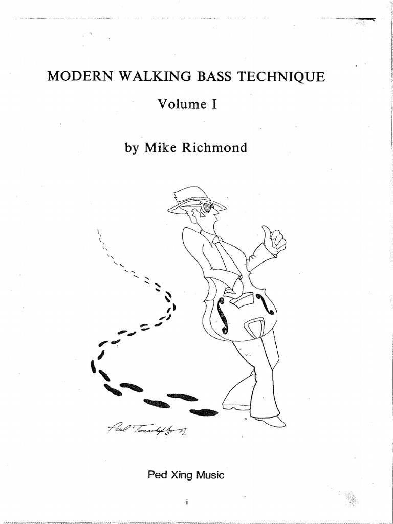 Modern Walking Bass Technique | PDF