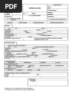 Formular Cerere Preschimbare Permis PDF | PDF