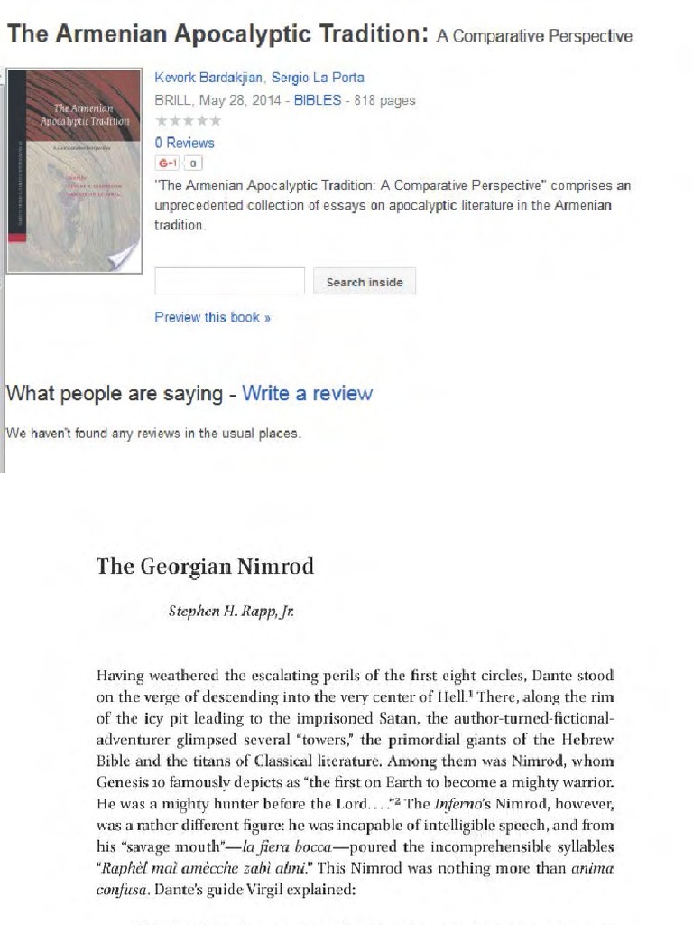 The Georgian Nimrod - Stephen H. Rapp PDF | PDF | Georgia (Country ...